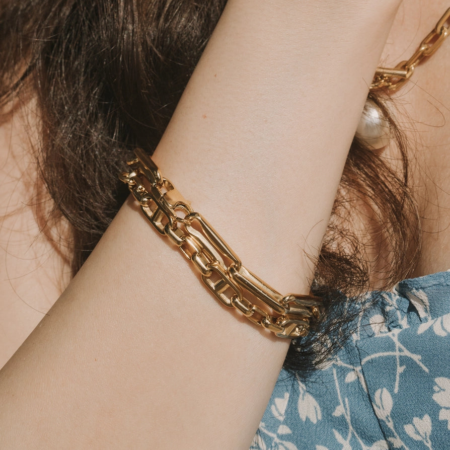 The Molly Chain Bracelet by Mod + Jo – Thread + Seed