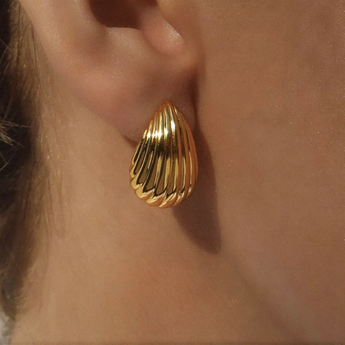 The Dani Teardrop Studs by Mod + Jo – Thread + Seed