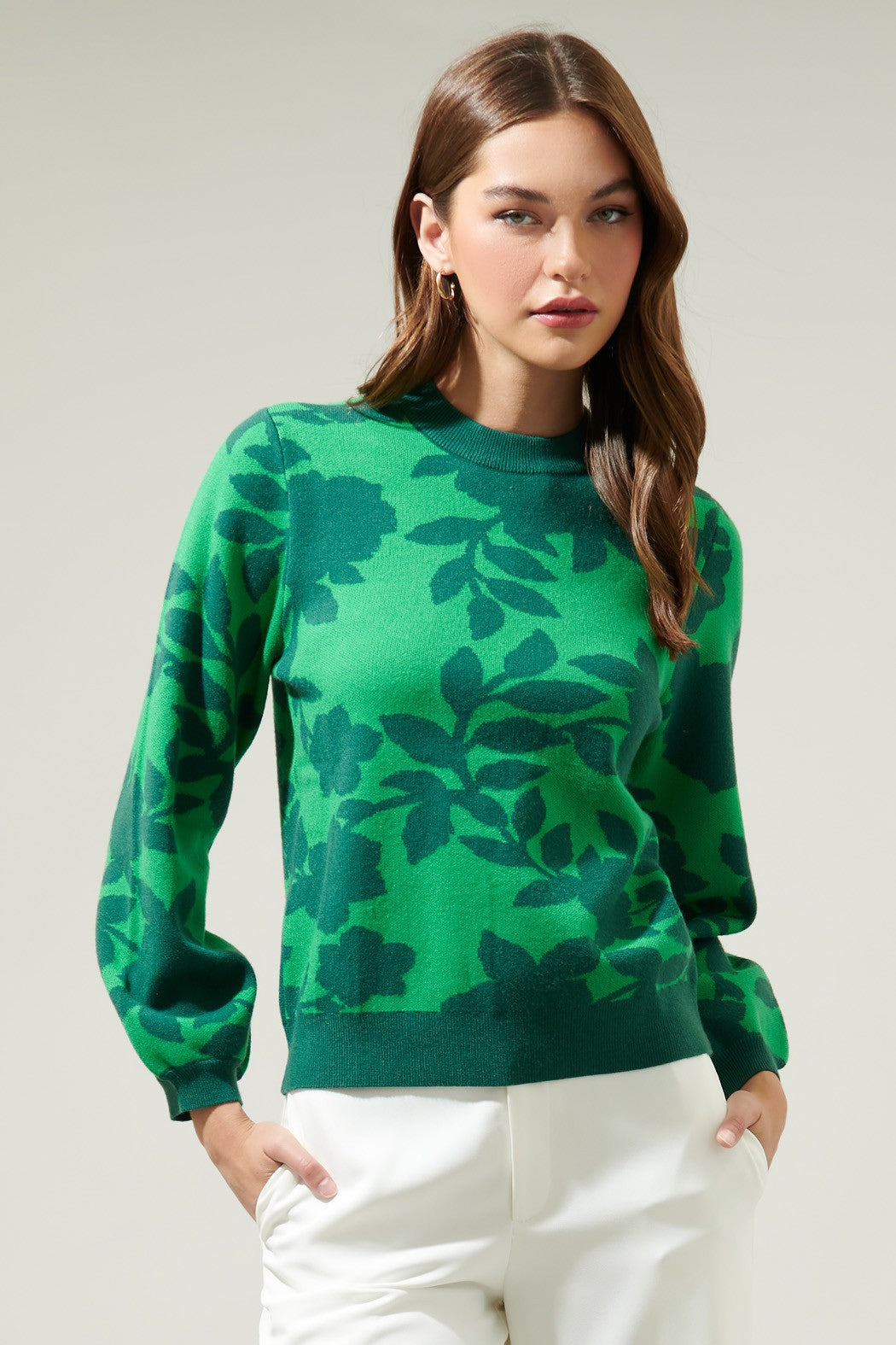 The Monica Balloon Sleeve Sweater – Thread + Seed