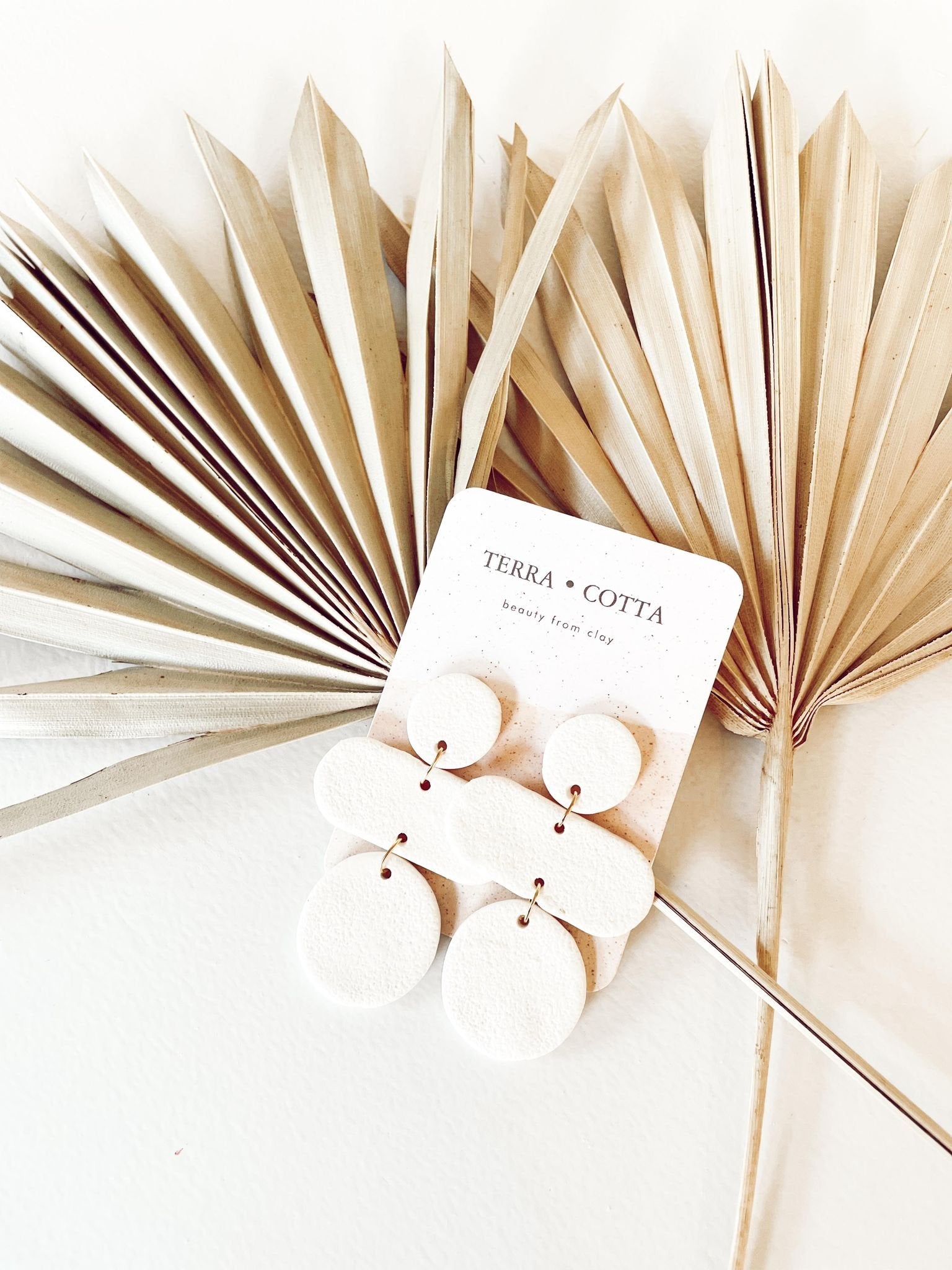 The Phawn Balanced Clay Earrings – Thread + Seed