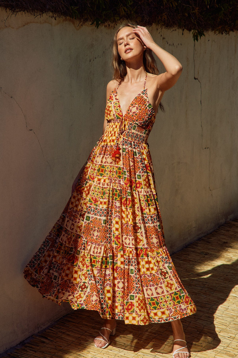 The Dani Halter Maxi Dress – Thread + Seed