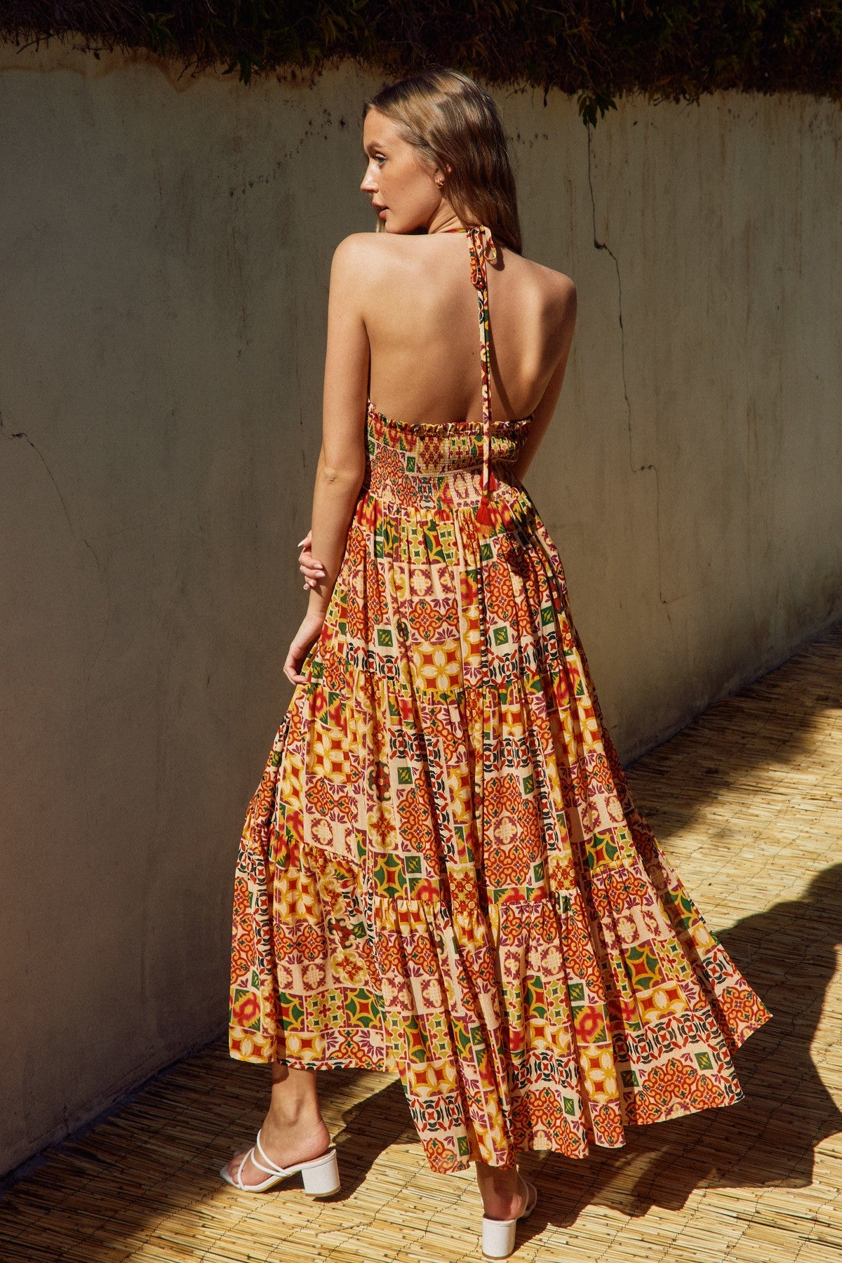 The Dani Halter Maxi Dress – Thread + Seed