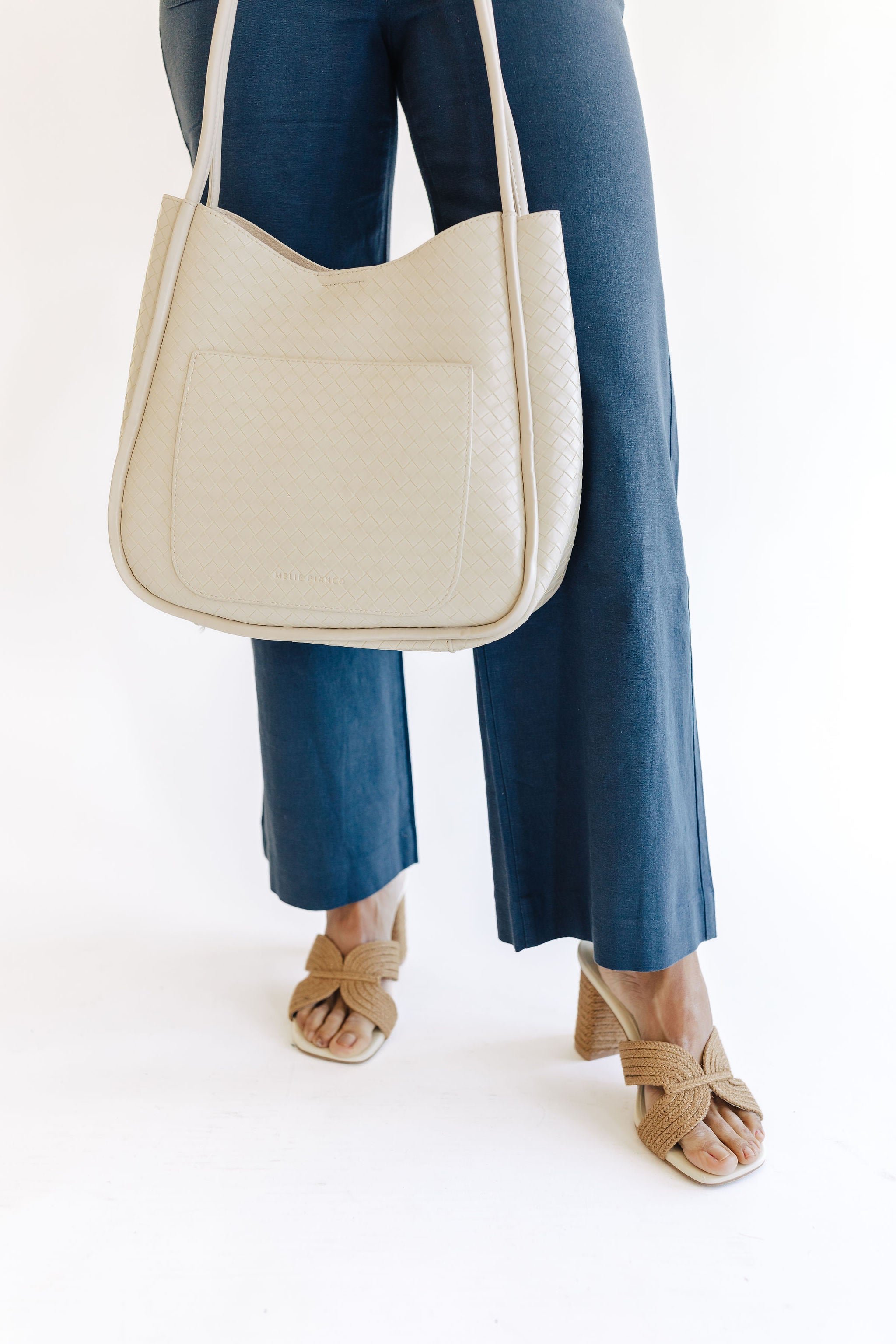 The Mischa Bone Vegan Shoulder Bag – Thread + Seed