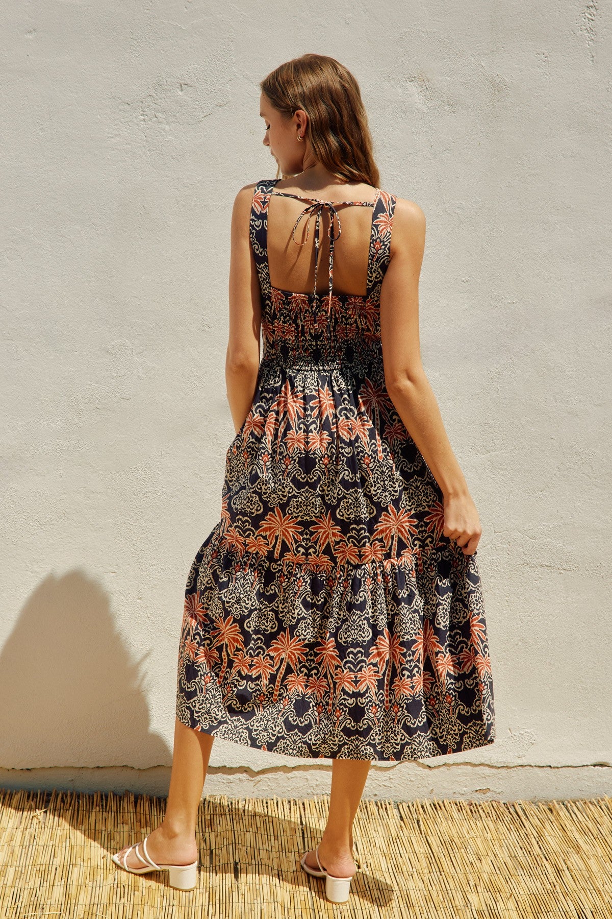 The Skyler Hibiscus Cut Out Dress – Thread + Seed