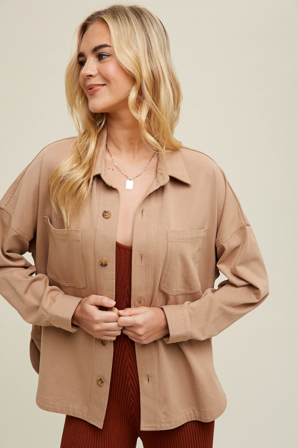 The Myra Cotton Shacket – Thread + Seed