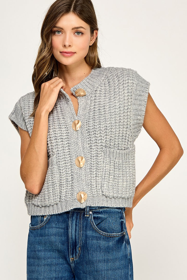 The Selia Chunky Knit Top – Thread + Seed