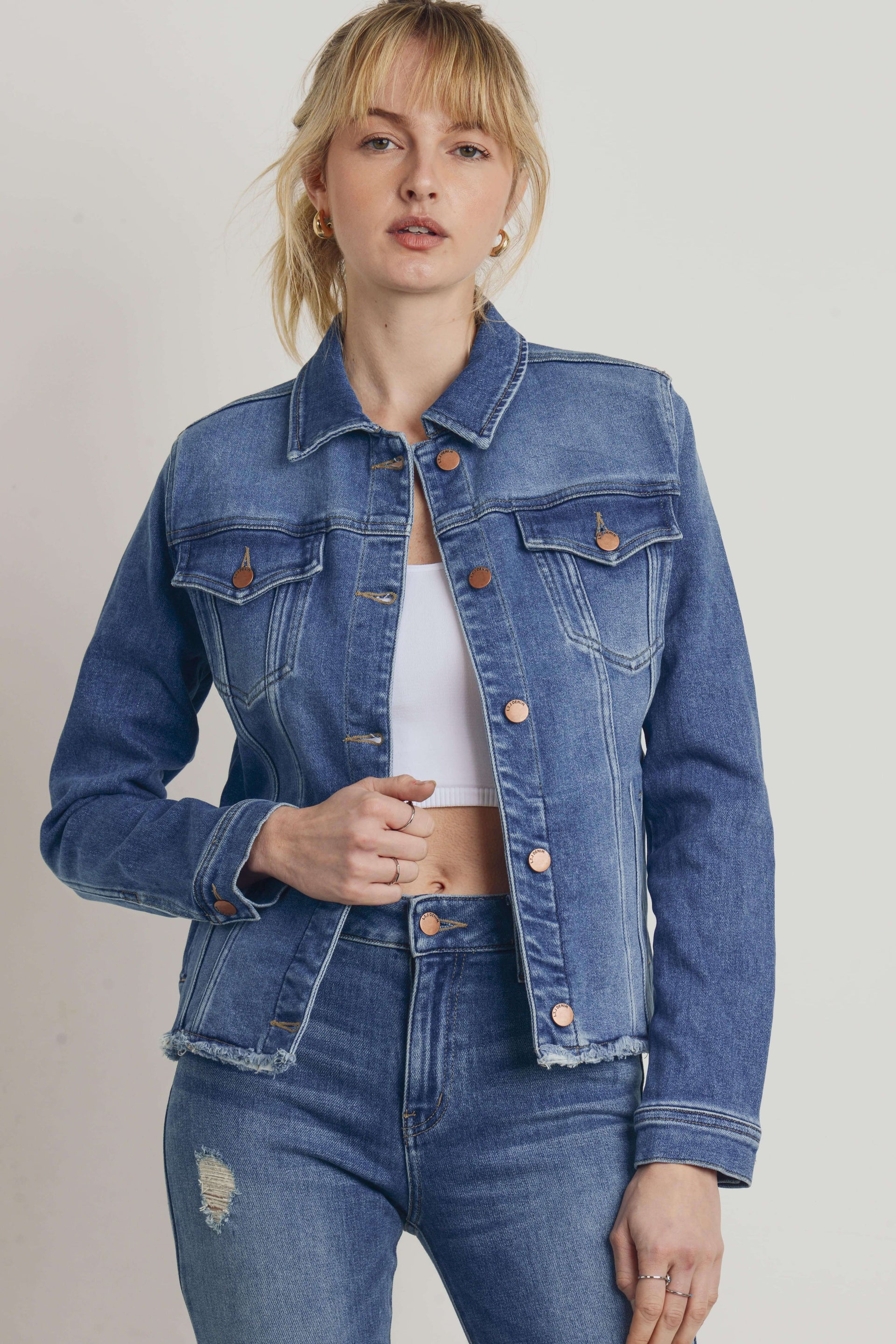 The Cecilia Denim Jacket – Thread + Seed