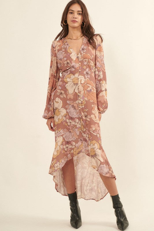 The Miami 70s Hi Lo Dress – Thread + Seed