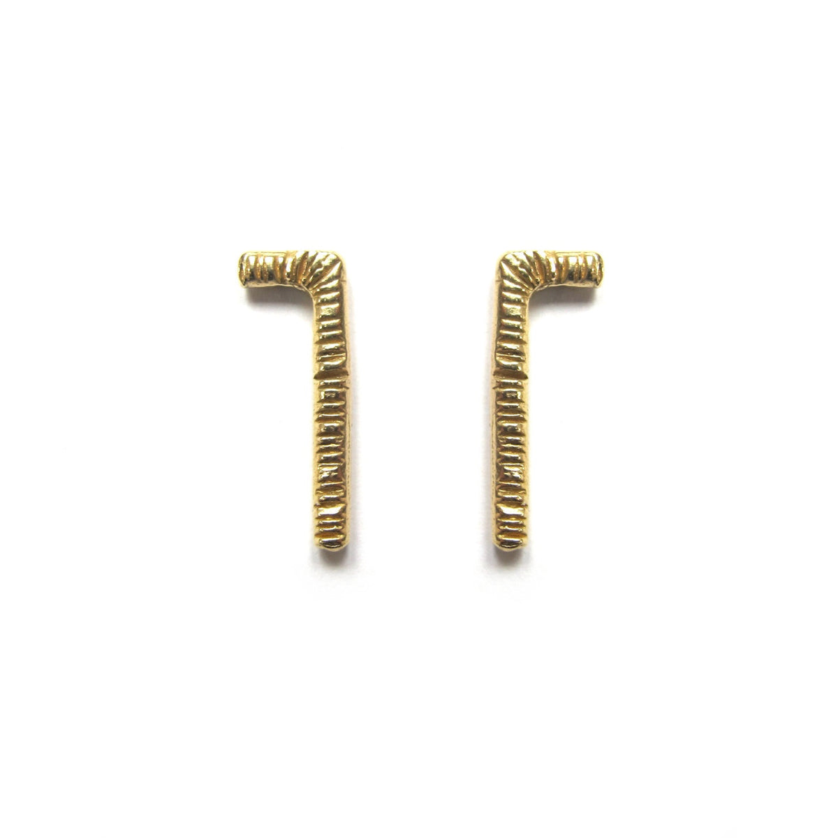 Era Stud Earrings by Goldeluxe – Thread + Seed