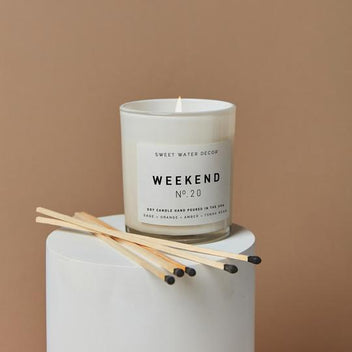 The Weekend Soy Candle by Sweet Water Decor – Thread + Seed