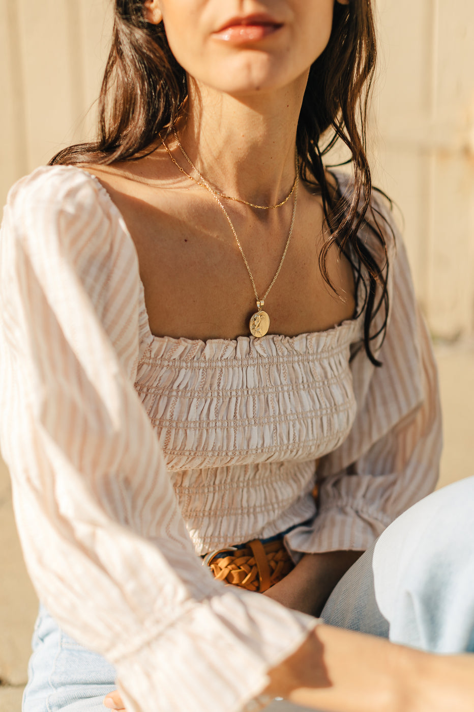 The Hannah Puff Sleeve Top – Thread + Seed