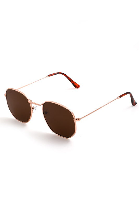 The Parker Thin Metallic Frame Sunglasses – Thread + Seed