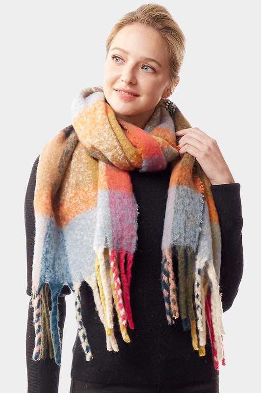 The Stella Rainbow Scarf – Thread + Seed