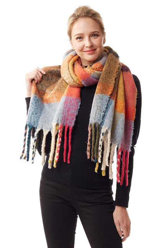 The Stella Rainbow Scarf – Thread + Seed
