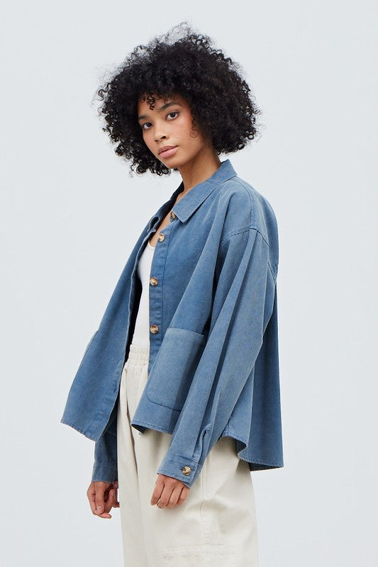 The Tali Twill Jacket – Thread + Seed