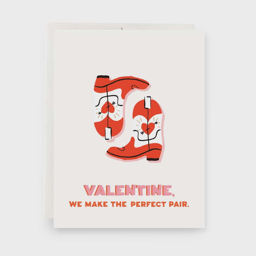The Valentine Boots Card – Thread + Seed