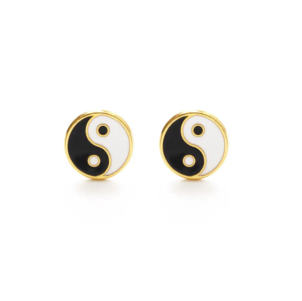 The Yin Yang Studs – Thread + Seed