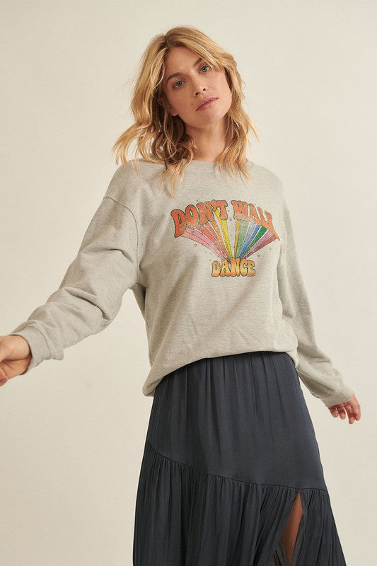 The Don't Walk Dance Vintage Graphic Sweatshirt – Thread + Seed