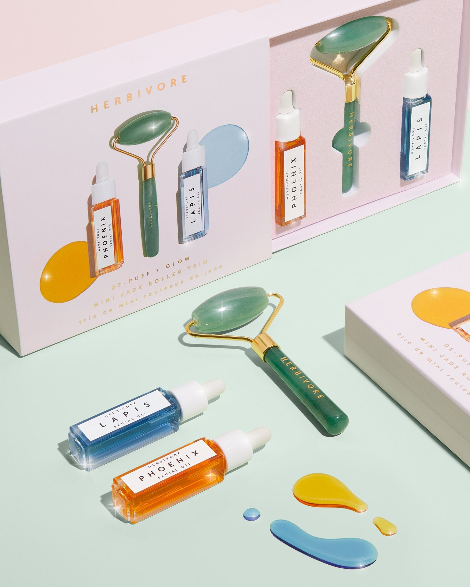 De-Puff + Glow Trio by Herbivore – Thread + Seed