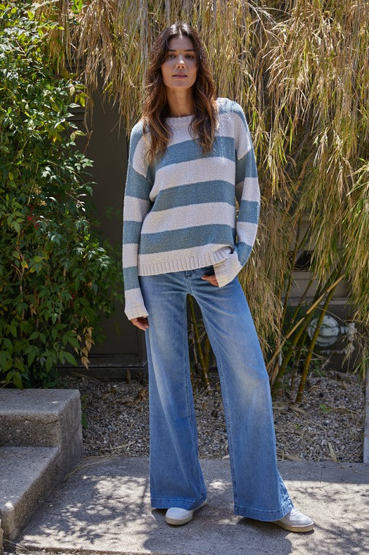 The Halsey Striped Sweater – Thread + Seed