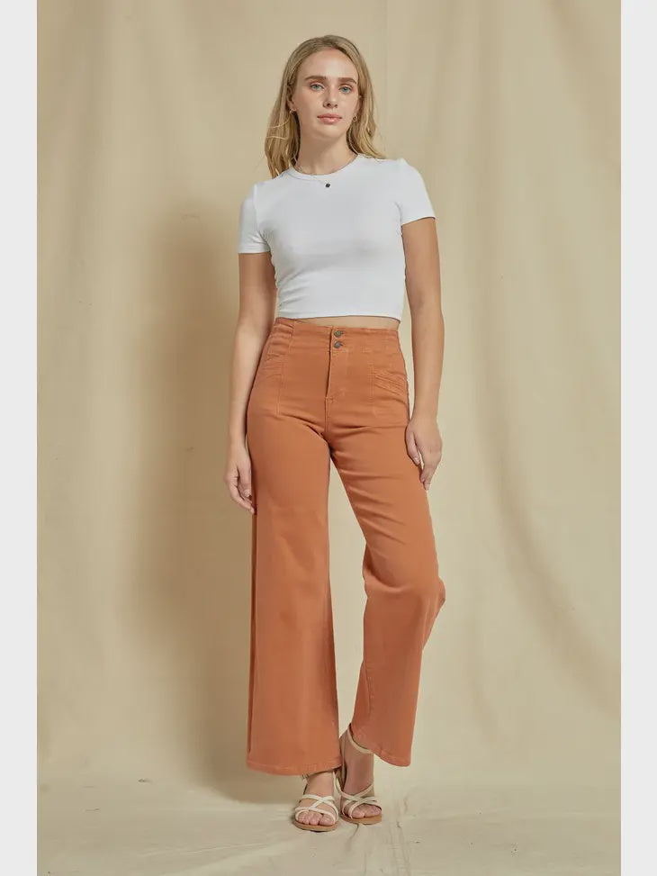 The Isa High-Rise Wide Leg Jeans – Thread + Seed