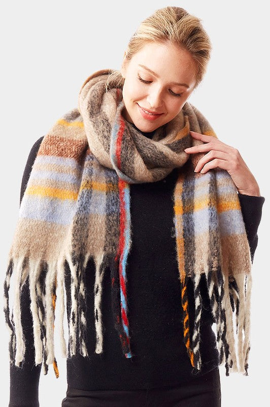 The Joie Plaid Scarf – Thread + Seed
