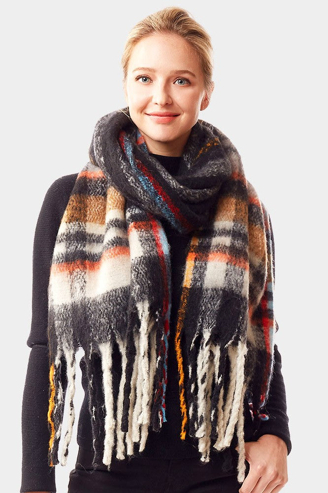 The Joie Plaid Scarf – Thread + Seed